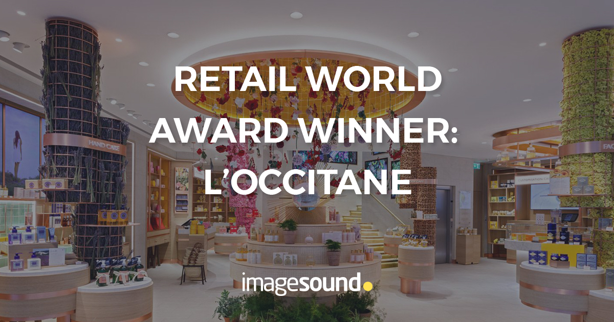 World Retail Award's Best Design Award: L'Occitane Regent St Flagship Store